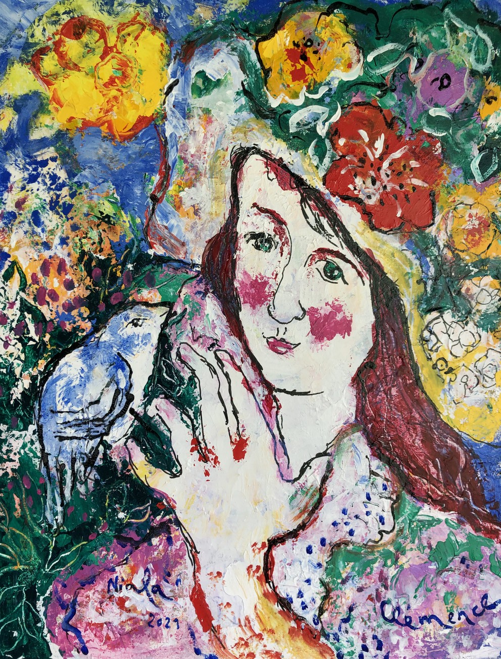 DU BEAU DE MA BELLE Ô JOUES – Niala-Loisobleu